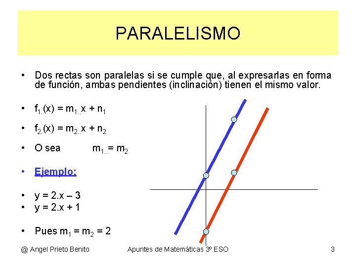 FUNCIONES LINEALES Y CUADRTICAS U D 13 3