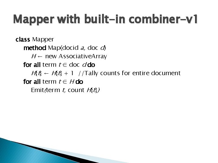 Map Reduce Programming Model Based on Lin and