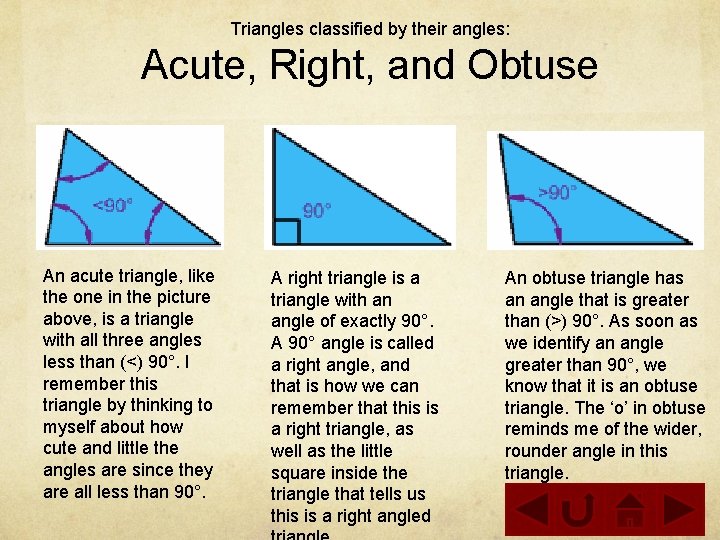 Understanding Triangles Ms Gilma Escobar Grade 7 Learn