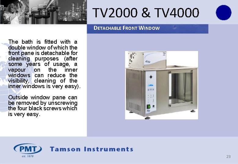 Manual Kinematic Viscosity Bath Tamson TV 2000 TV