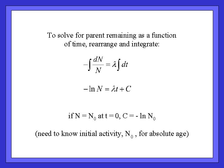 Radiometric dating and sediment accumulation rates Dating principles