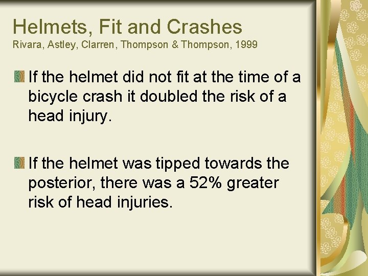 Bicycle Helmet Laws What we know and where
