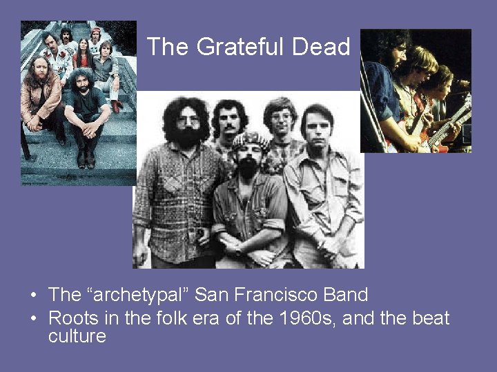 History of Rock and Roll California 1960 s