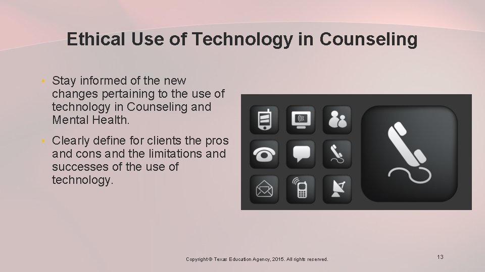 The Use of Technology in Counseling and Mental