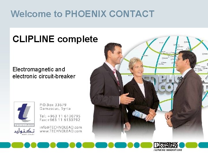 Welcome to PHOENIX CONTACT CLIPLINE complete Electromagnetic and