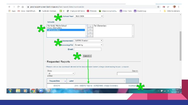 Utilizing SAEBRS Data Liz Dent Elementary School Counselor