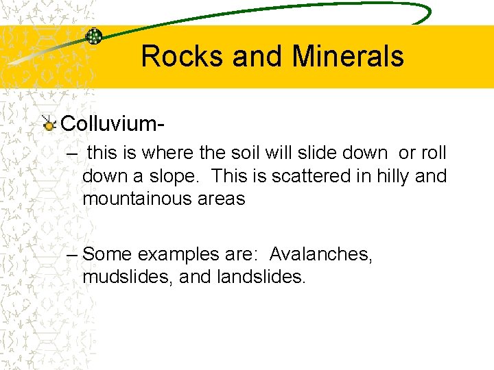 Chapter Two Soil Origin and Development Soil Body