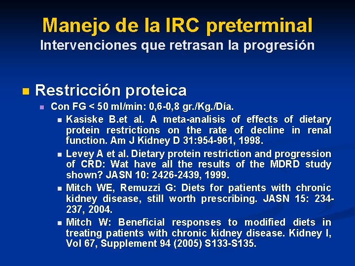 ENFERMEDAD RENAL CRONICA Se define como una anomala