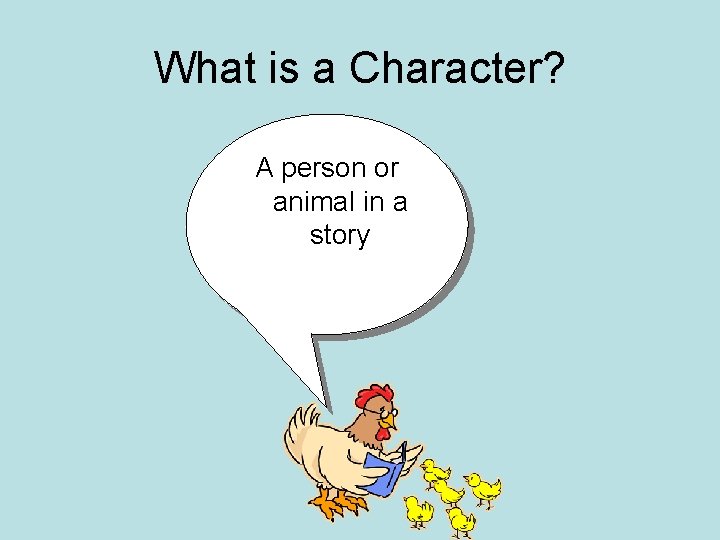 Elements of a Narrative Story Elements of a
