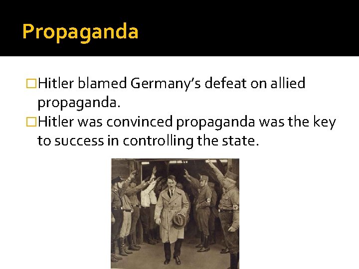 A history Propaganda Propaganda The term dates to