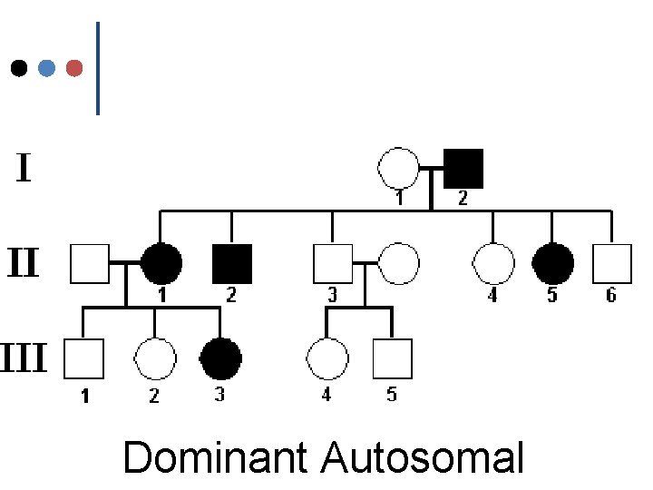 PEDIGREE CHARTS A family history of a genetic
