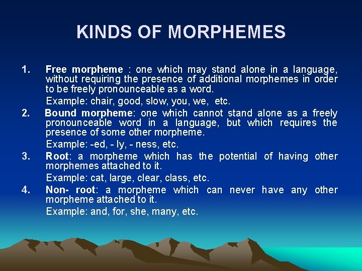 LEVELS OF LANGUAGE SOUND PHONEME MORPHEME WORD PHRASE