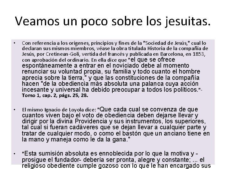 ORDEN JESUITA DEL PAPA FRANSISCO I DENTRO DE