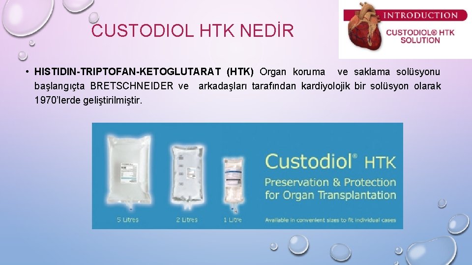 CUSTODIOL CE HTK BRETSCHNEIDER Organ Koruma ve Saklama