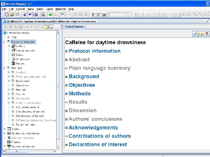 Writing a protocol cochrane training cochrane training cochrane