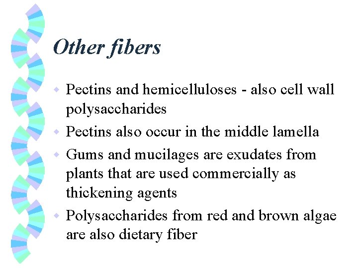 HUMAN NUTRITION The basic nutritional needs Supply energy