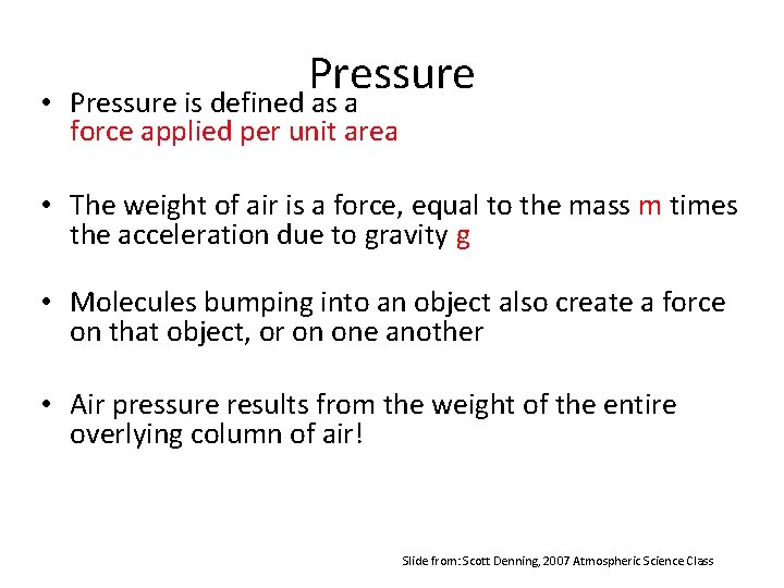 Understanding Pressure and What It Has To Do