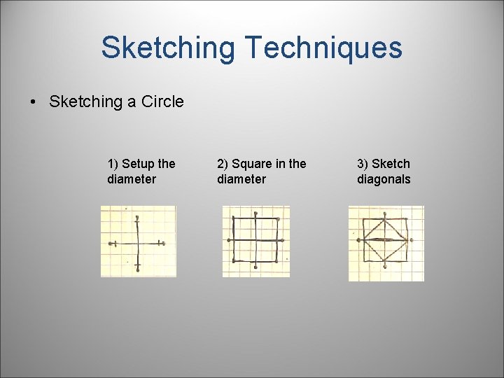TED 105 Communicating Technical Designs Sketching and Shape