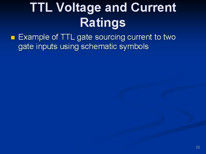 Chapter 9 Logic Families and Their Characteristics 1