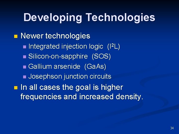 Chapter 9 Logic Families and Their Characteristics 1