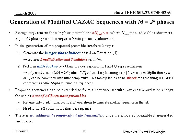 doc IEEE 802 22 070002 r 5 March