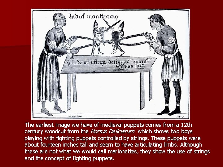 Marionettes A brief history of puppetmaking A marionette