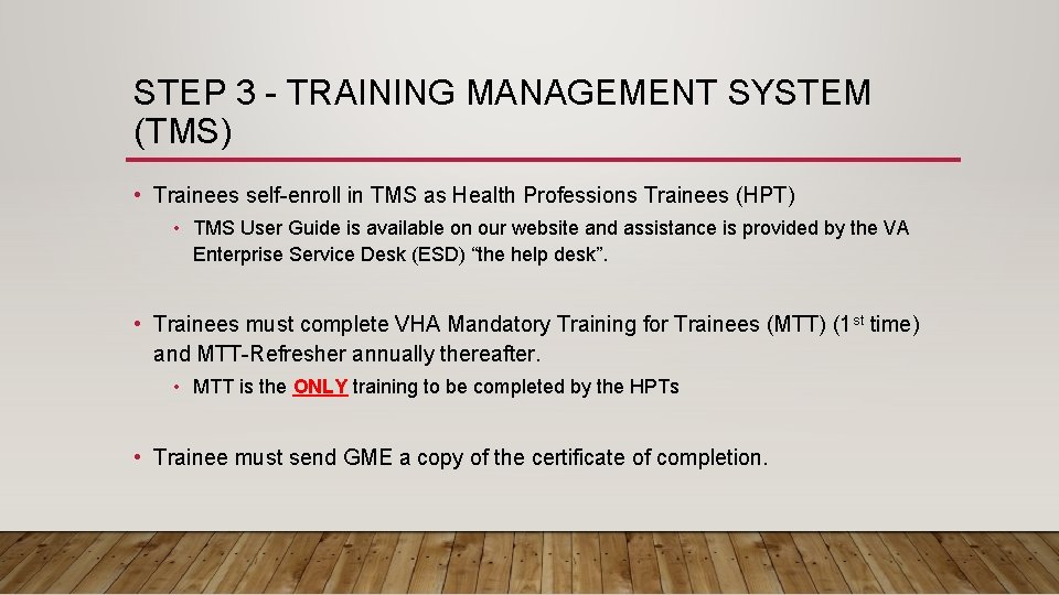 GRADUATE MEDICAL EDUCATION TRAINEE GME ONBOARDING ROAD TO