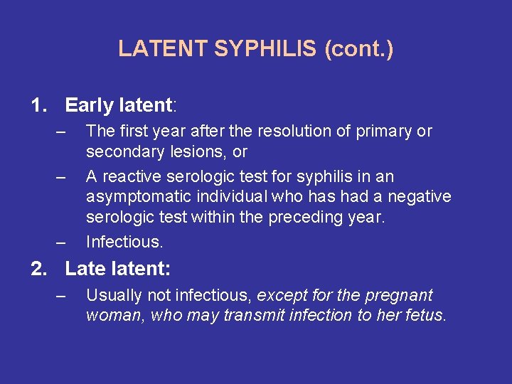 SYPHILIS Gebre K Tseggay MD February 13 2006