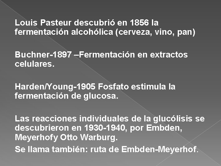 GLUCOLISIS o gliclisis La gluclisis es una va