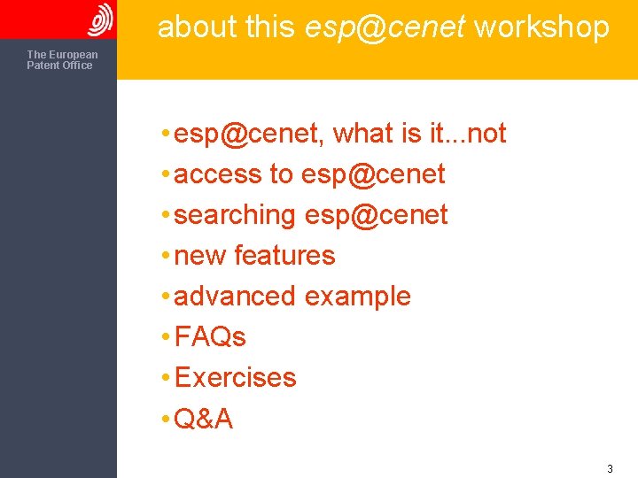 European Patent Office The European Patent Office contributing