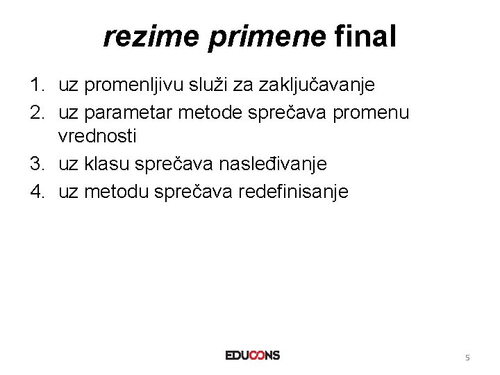 9 NASLEIVANJE I POLIMORFIZAM 1 A B sintaksa