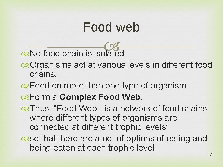 ECOSYSTEM Presented By Dr Swati Dixit 1 Concept