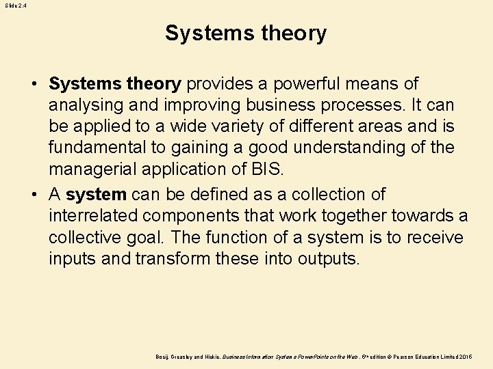 Slide 2 1 Chapter 2 Basic concepts an