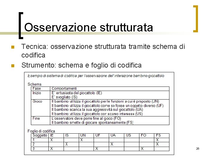 Losservazione nella ricerca educativa Roberto Trinchero Universit degli