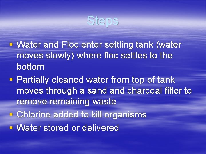 The Water Treatment Process Making Water Drinkable Review