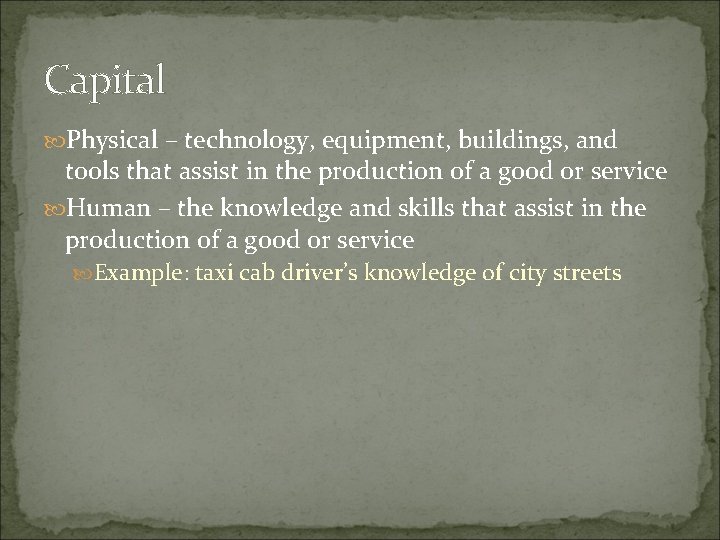 Unit 1 Fundamentals of Economics Unit 1 Standards