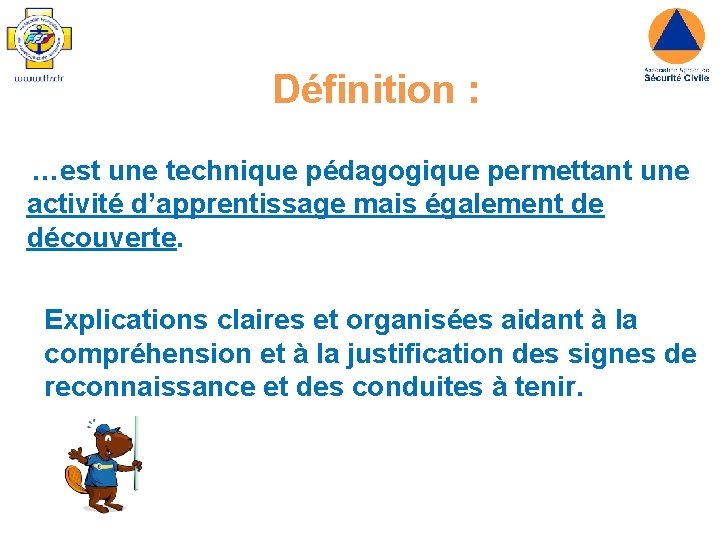 Techniques pdagogiques Lexpos interactif eract Dfinition est une