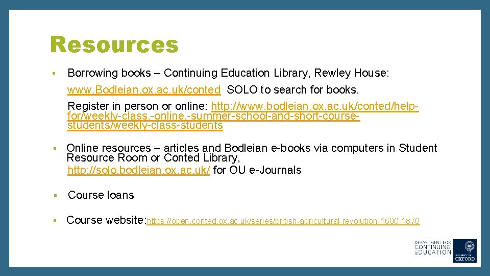 BRITISH AGRICULTURAL REVOLUTION 1600 1870 Dr Frances Richardson