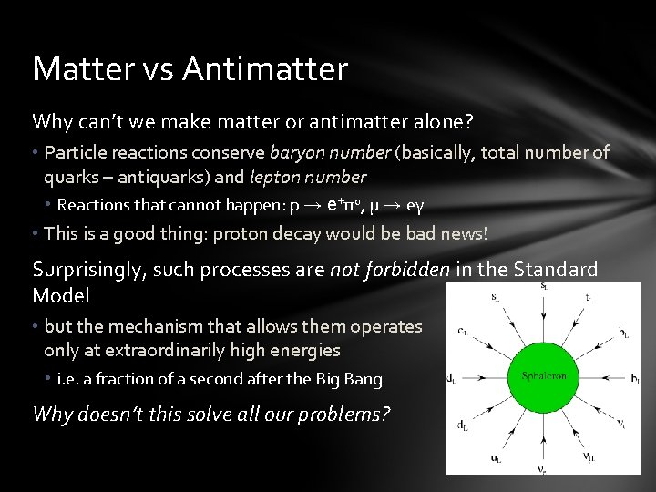 antimatter Susan Cartwright What is antimatter The Standard