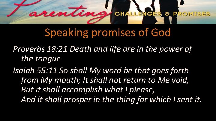 Parenting Challenges Promises Biblical perspective of children Children