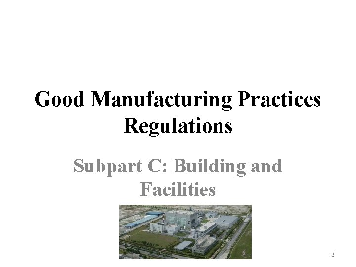 Pharmaceutical Quality Control current Good Manufacturing Practice PHT