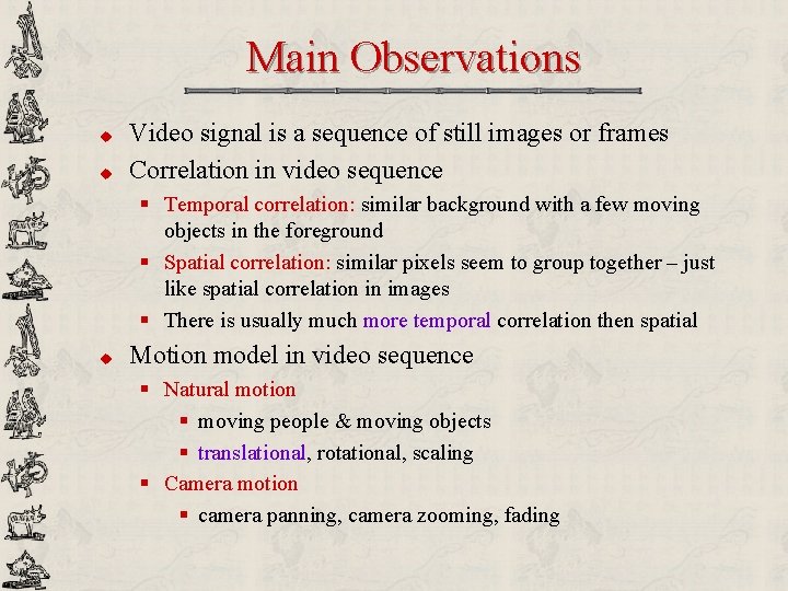 Video Coding Block Motion Estimation Trac D Tran