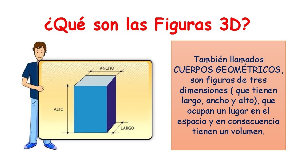 Figuras 3 D Geometra Artes Semana del 08