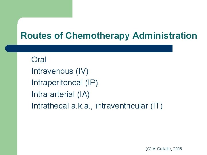 Cancer Treatment Modalities Overview Mary M Gullatte Ph