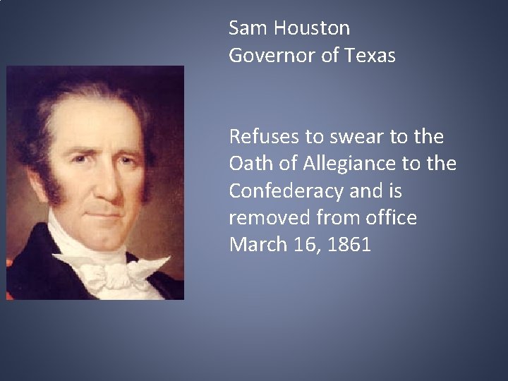 Texas Secession and Civil War Texas Secession Convention