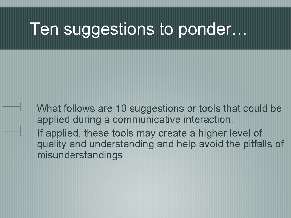 Effective Communicators Part 1 How to Foster Positive