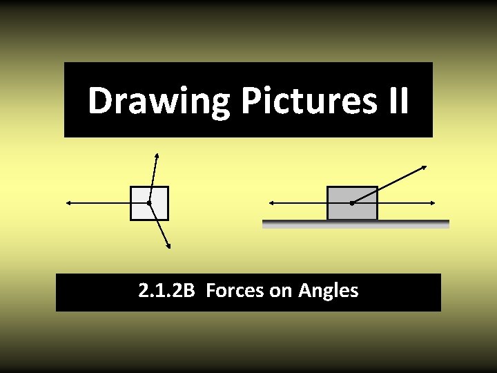 Drawing Pictures II 2 1 2 B Forces