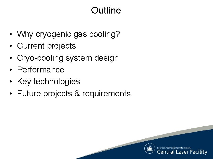 Cryogenic Gas Cooling of High Energy Lasers Paul