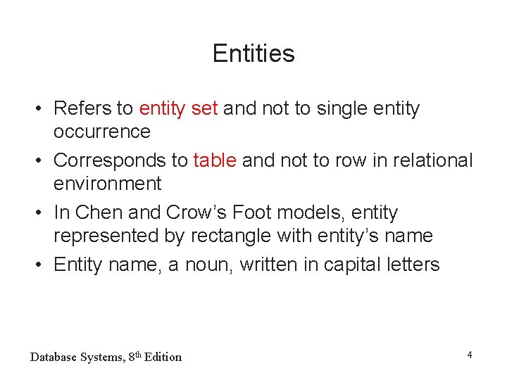 Database Systems Design Implementation and Management Eighth Edition