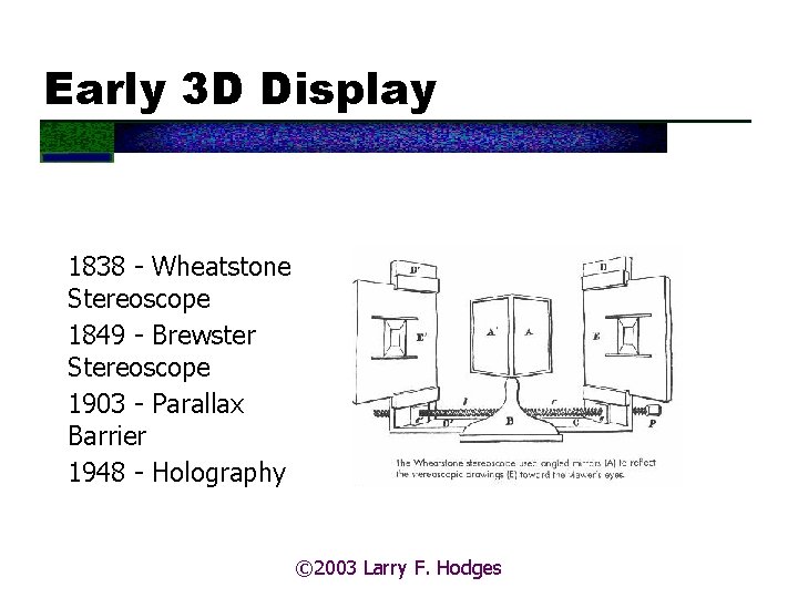 A Brief History of VR Reading Sherman Craig